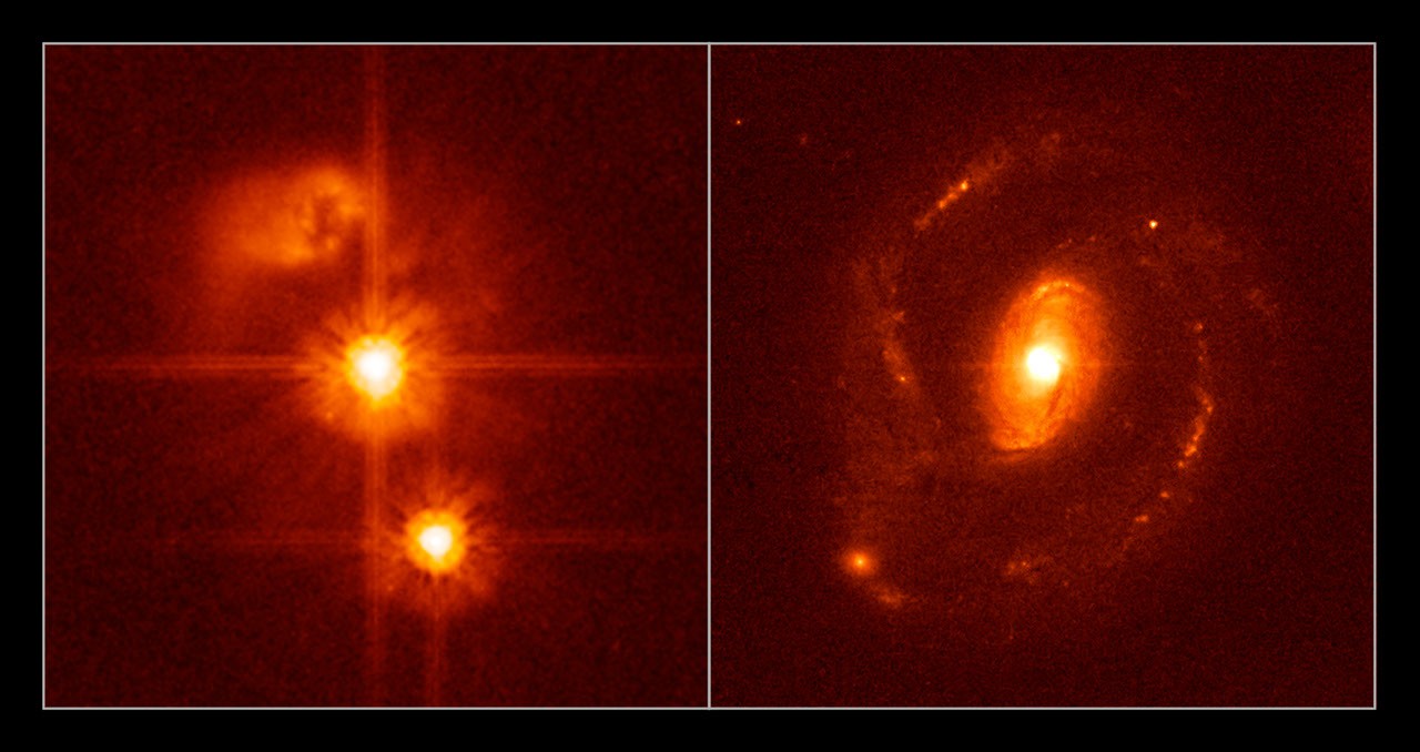 Quasar Without Host Galaxy Compared with Normal Quasar - NASA Science