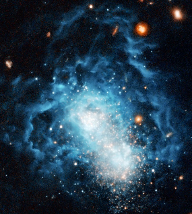 Youthful-looking Galaxy May Be an Adult - NASA Science
