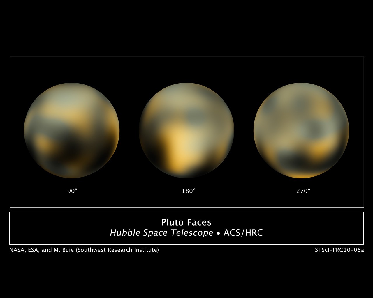 The Changing Faces of Pluto - NASA Science