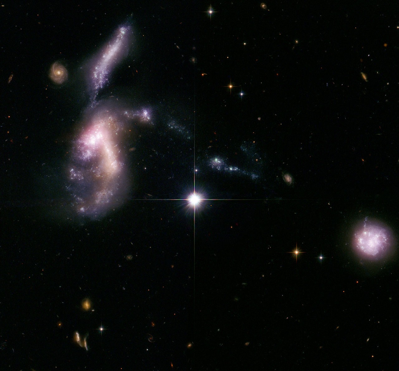 Jurassic Space: Ancient Galaxies Come Together After Billions of Years ...