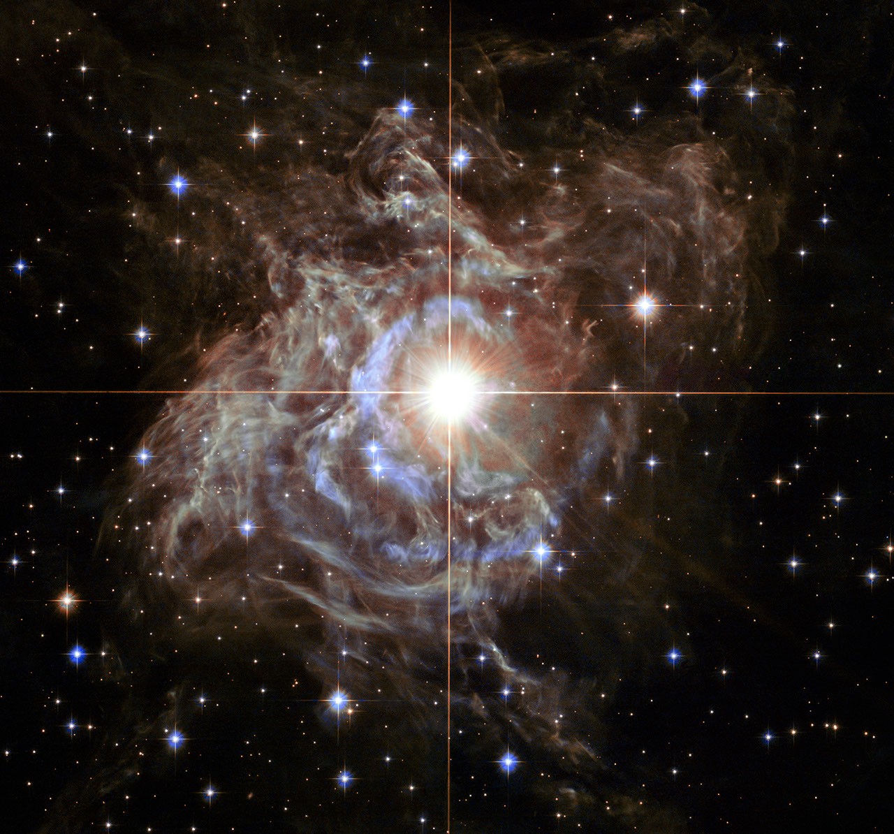Hubble Watches Super Star Create Holiday Light Show - NASA Science