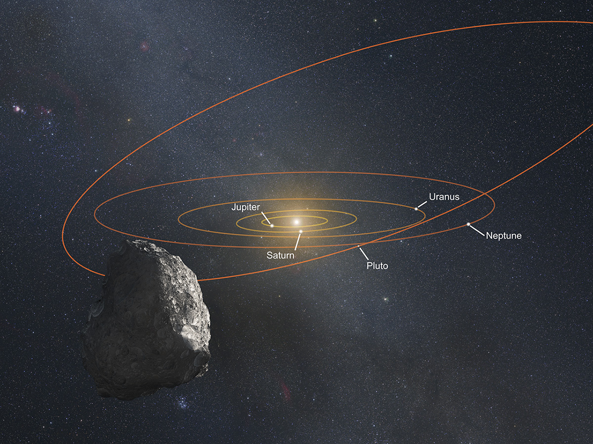 Artist's Impression of Kuiper Belt Object (Annotated) - NASA Science