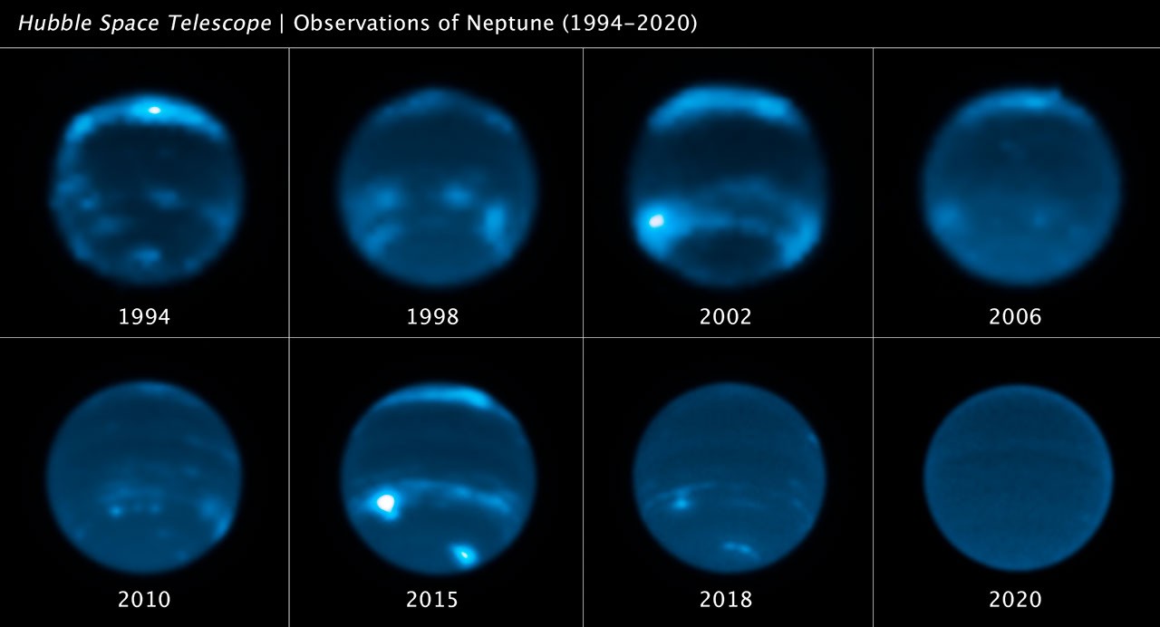 Neptune's Disappearing Clouds Linked to the Solar Cycle - NASA Science