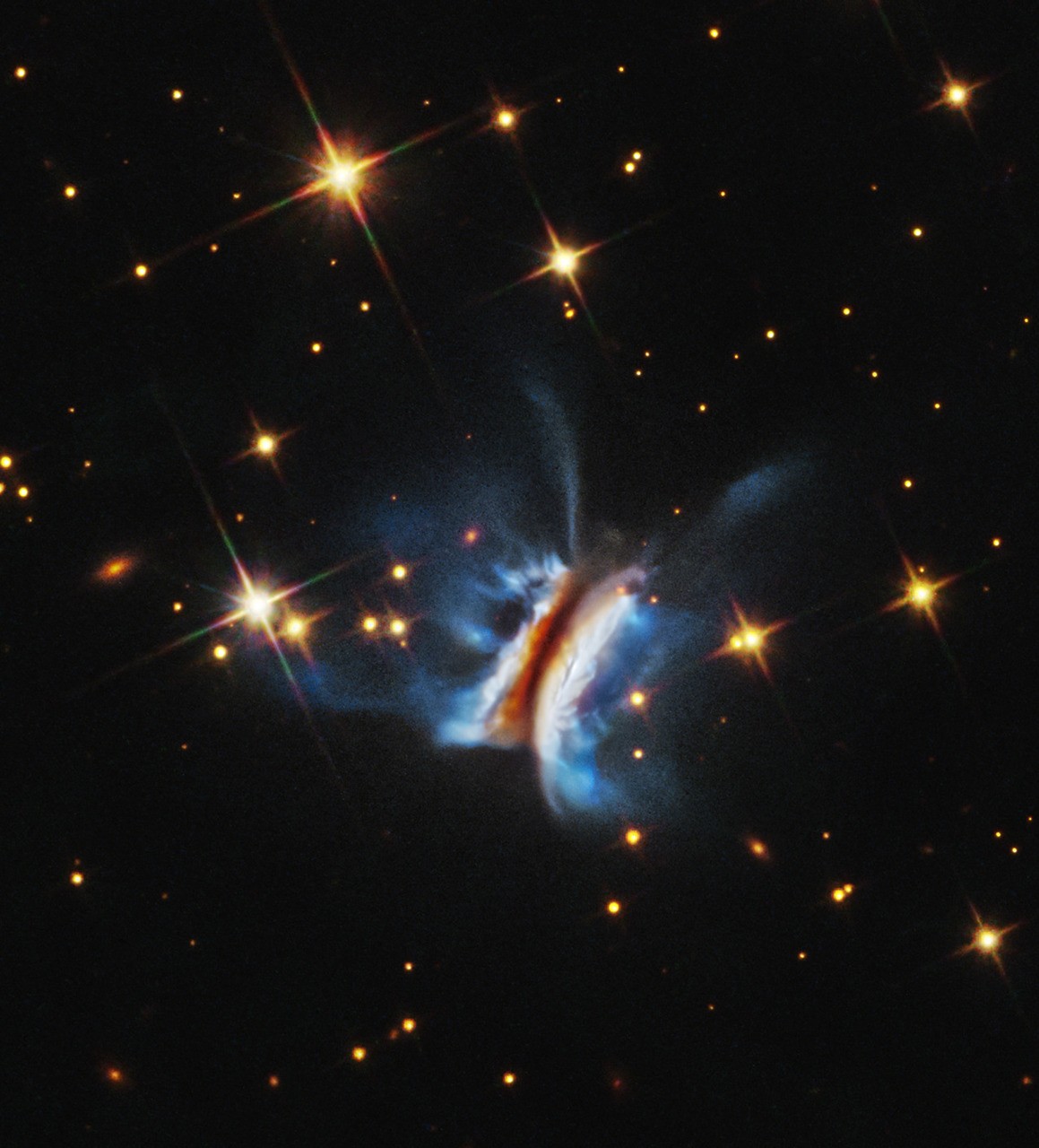 NASA's Hubble Reveals Largest Found Chaotic Birthplace of Planets ...