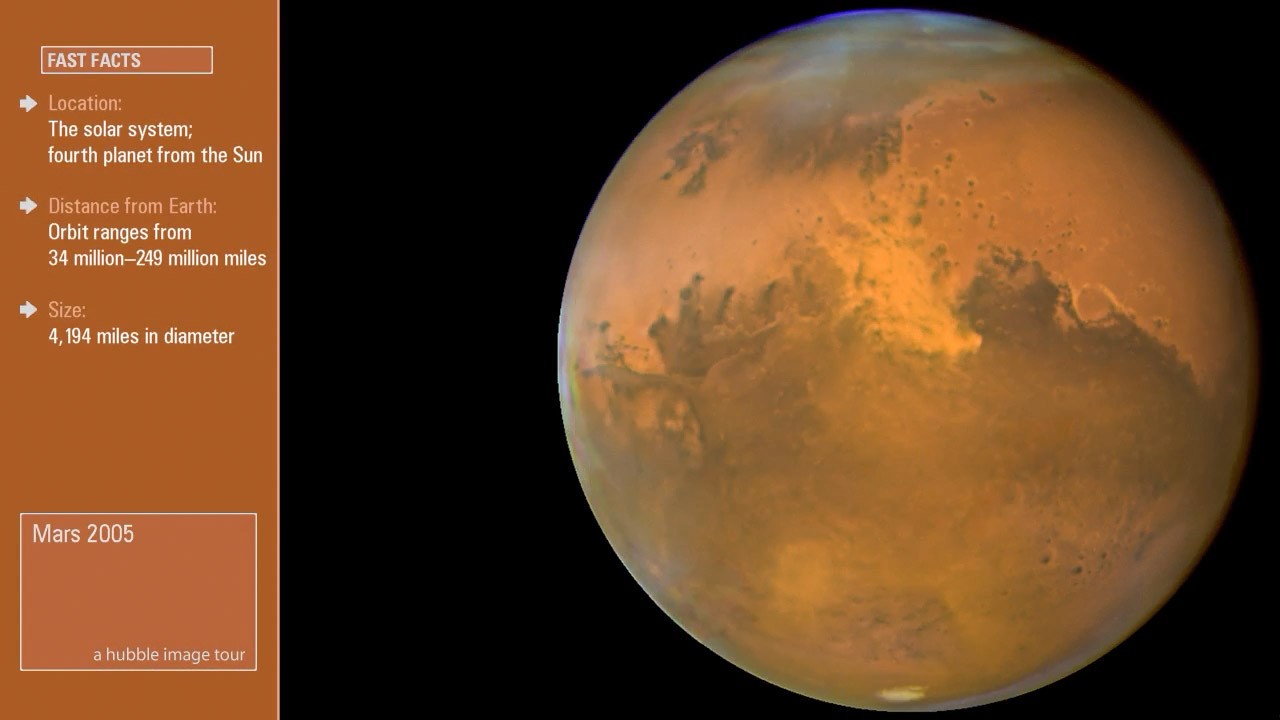 Mars 2005: A Hubble Image Tour - NASA Science