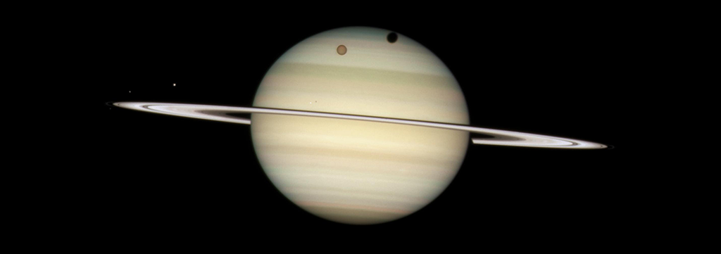 Quadruple Saturn Moon Transit - NASA Science