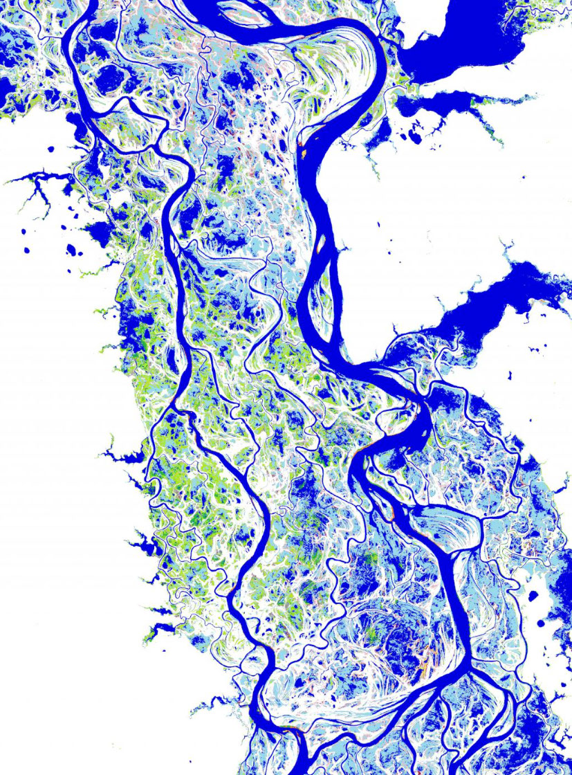 Landsat Maps Global Surface Water - NASA Science