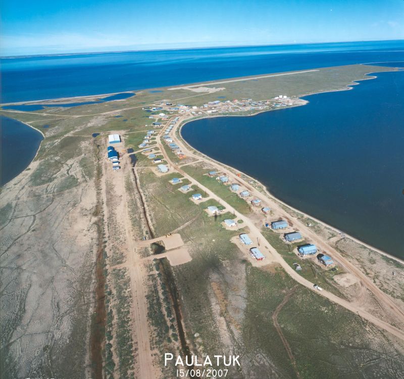 The Eroding Hamlet of Paulatuk - NASA Science