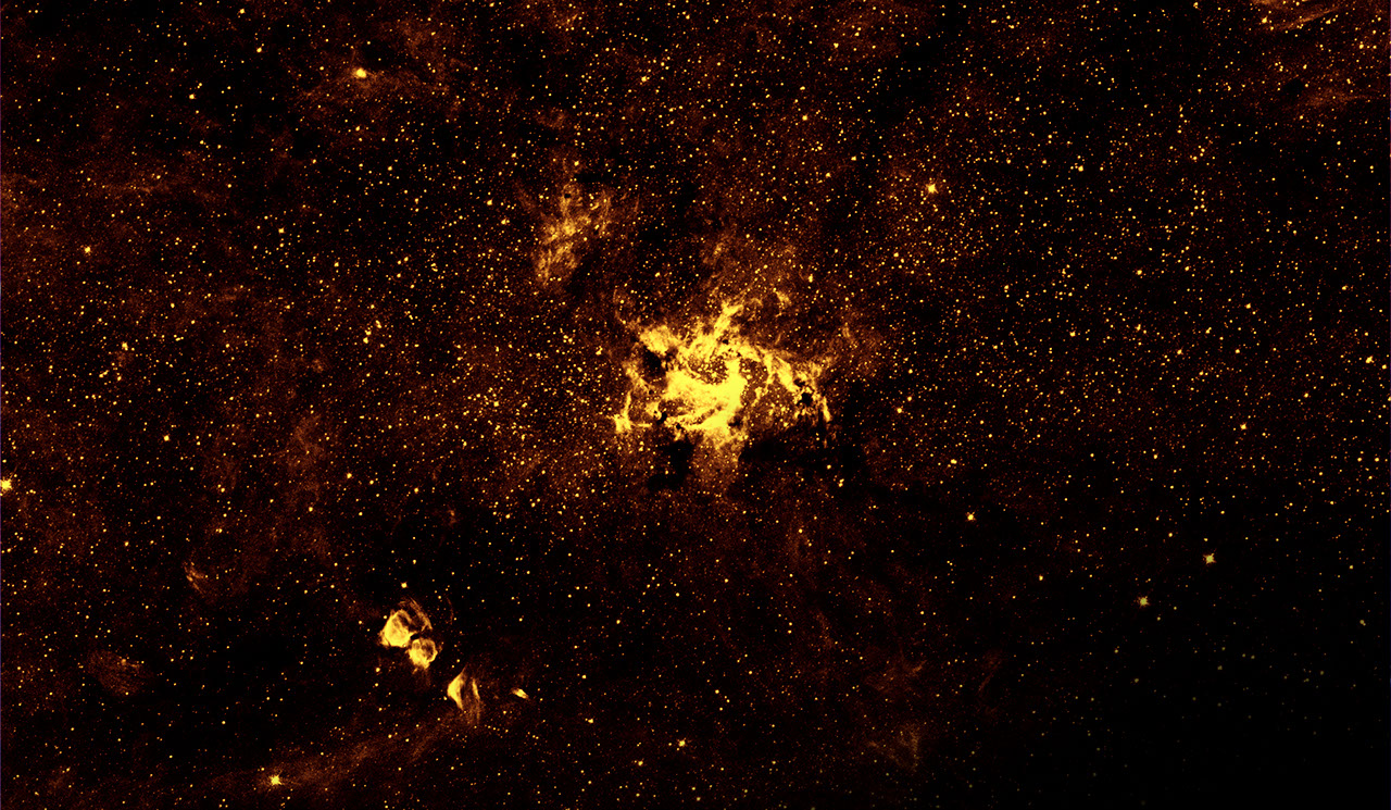Galactic Center in Near-infrared (Hubble) - NASA Science