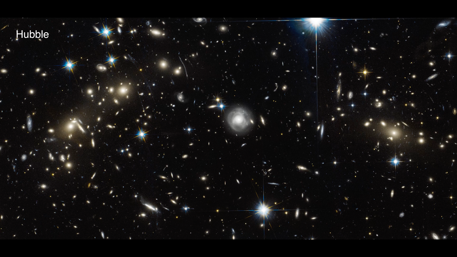 Bullet Cluster Hubble to Webb Fade - NASA Science