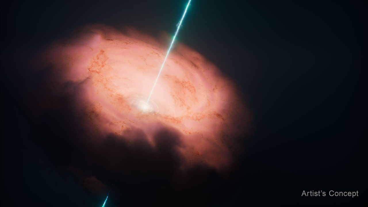 Circinus Galaxy Center (Artist's Concept) - NASA Science