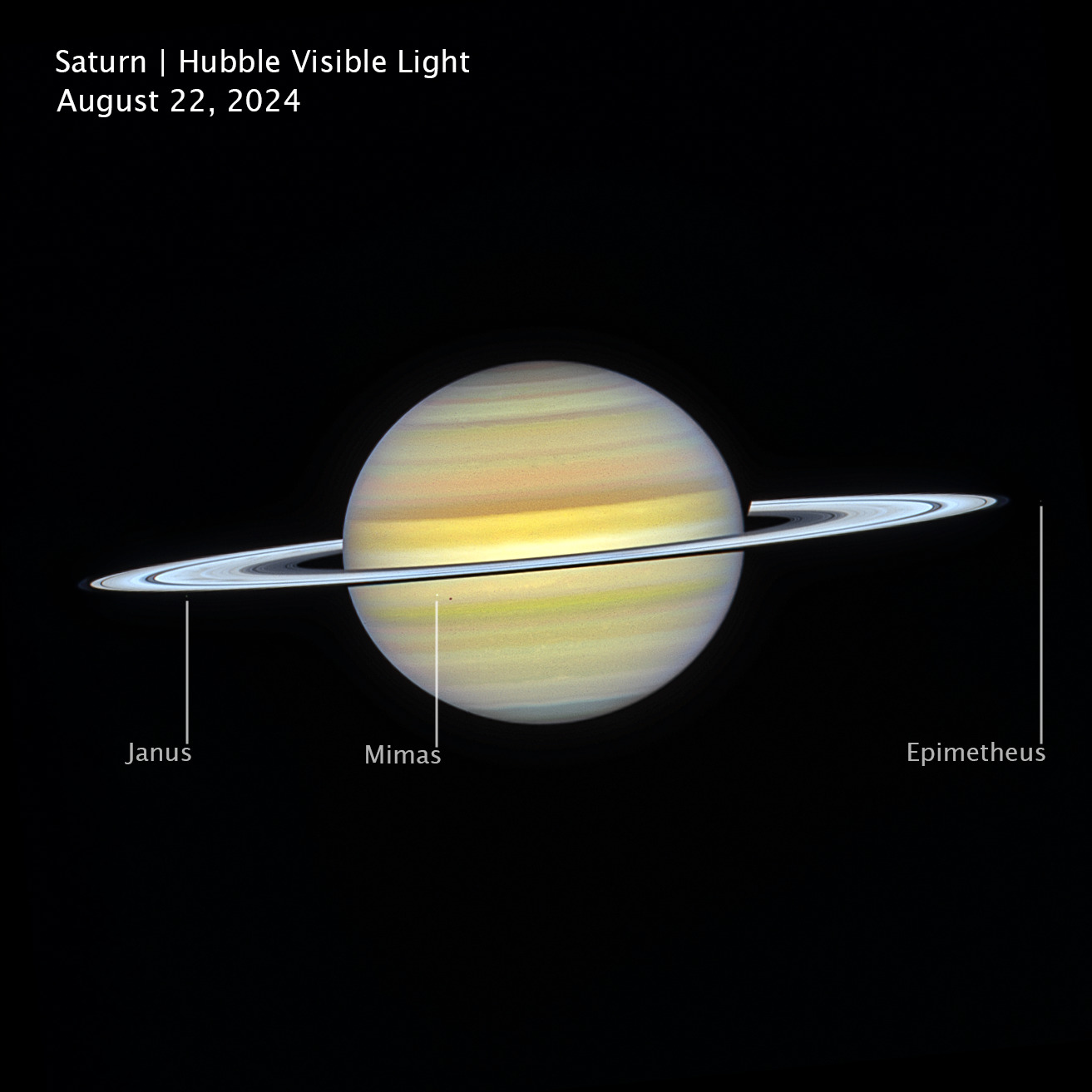 Saturn (WFC3/UVIS) - NASA Science