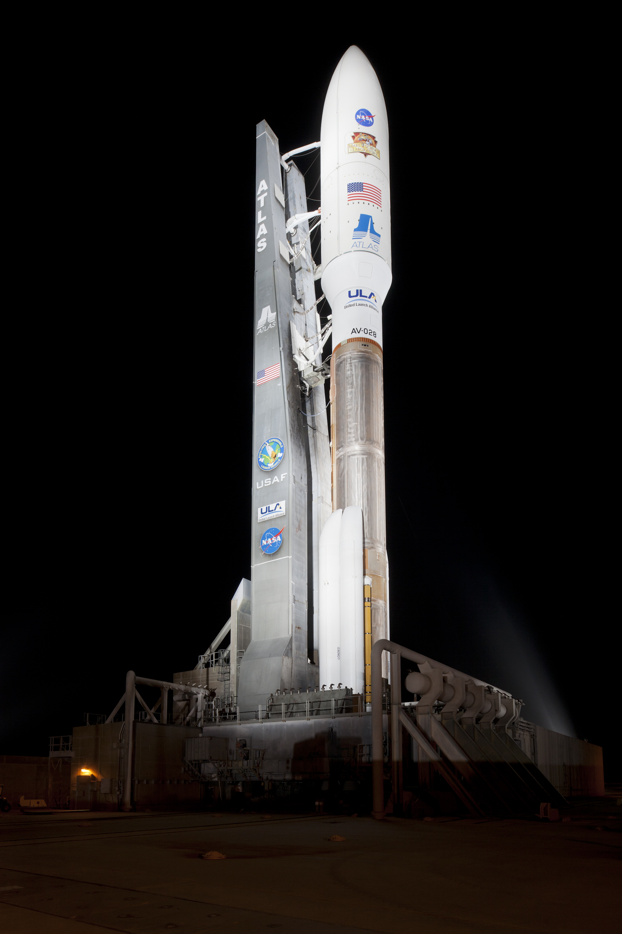 MSL Rocket Stands Ready For Launch - NASA Science