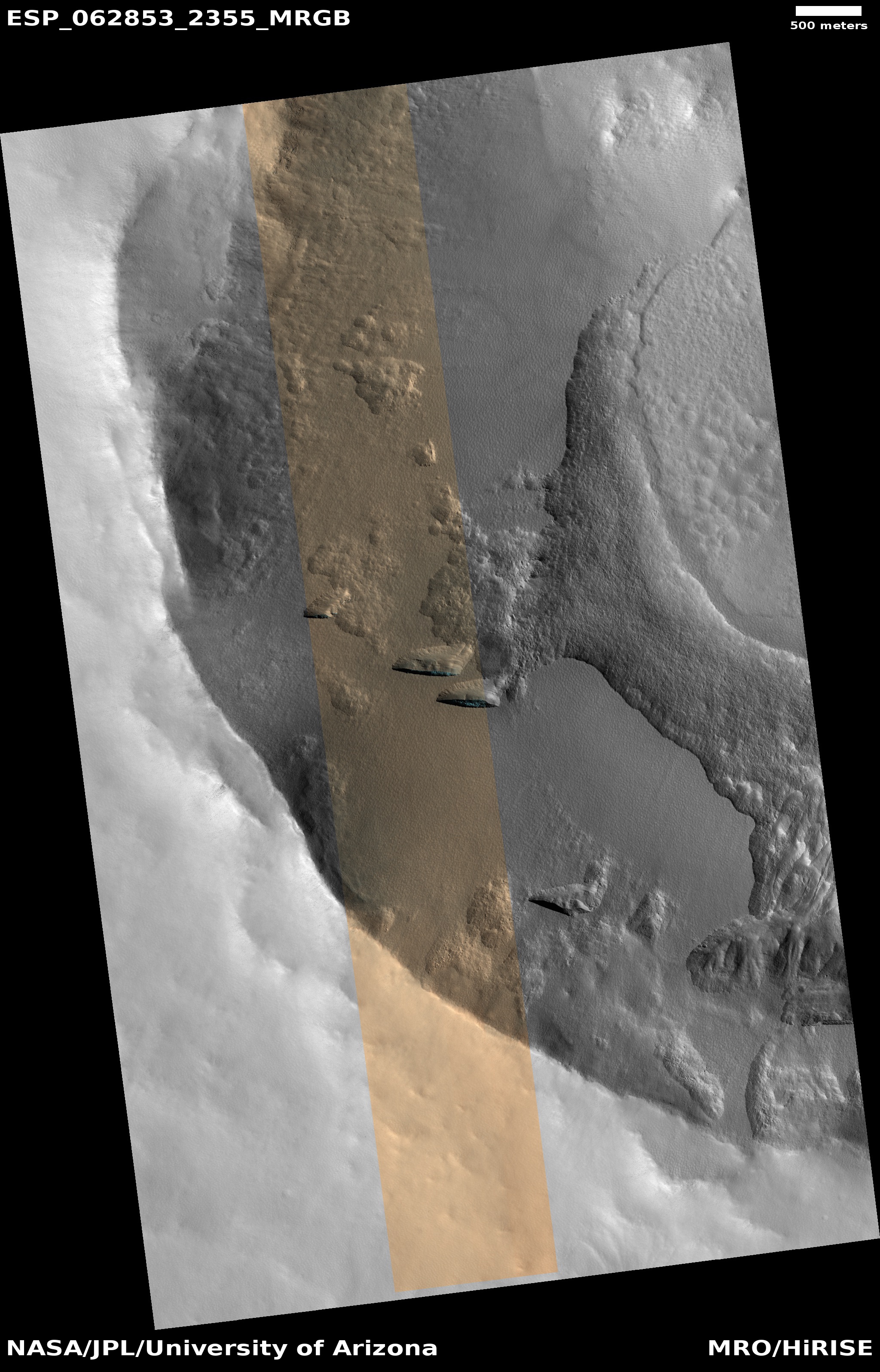 Ice-Exposing Scarps - NASA Science