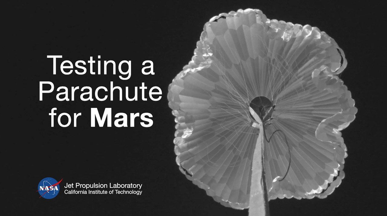 Testing a Parachute for Mars - NASA Science