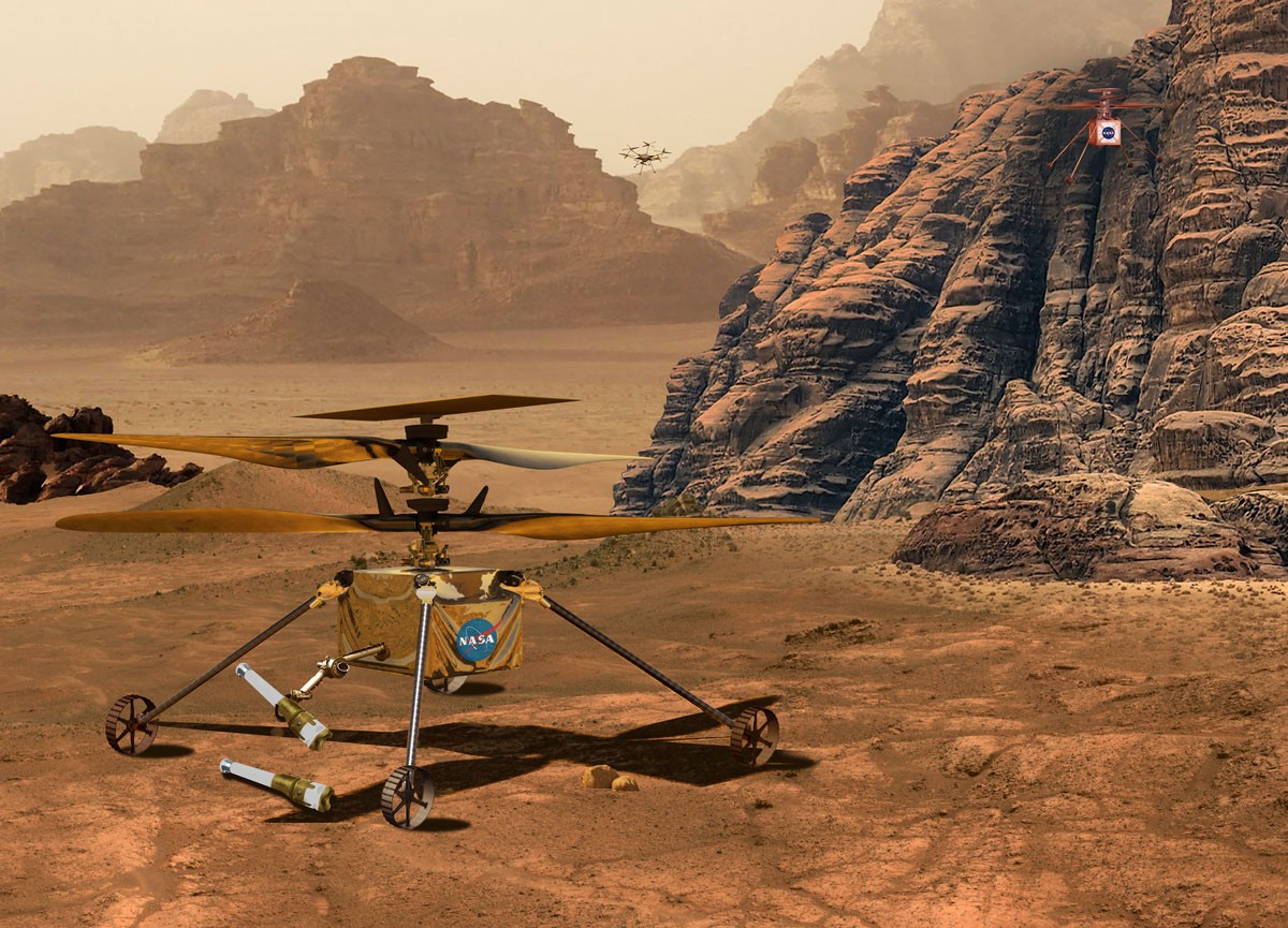Sample Recovery Helicopters - NASA Science