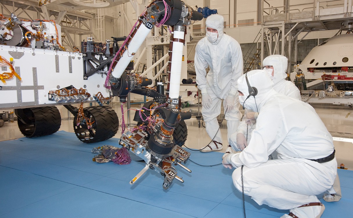 Curiosity Mars Rover Flexes Its Robotic Arm - NASA Science
