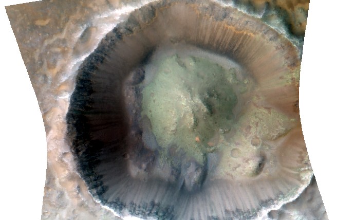 Clay Minerals in Craters and Escarpments on Mars (Figure 1) - NASA Science