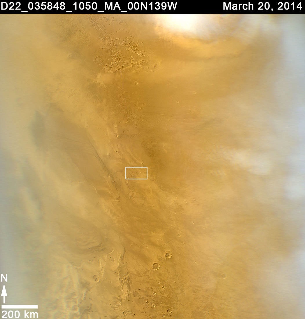 Impact Scar Detected in Mars Weathercam Image - NASA Science