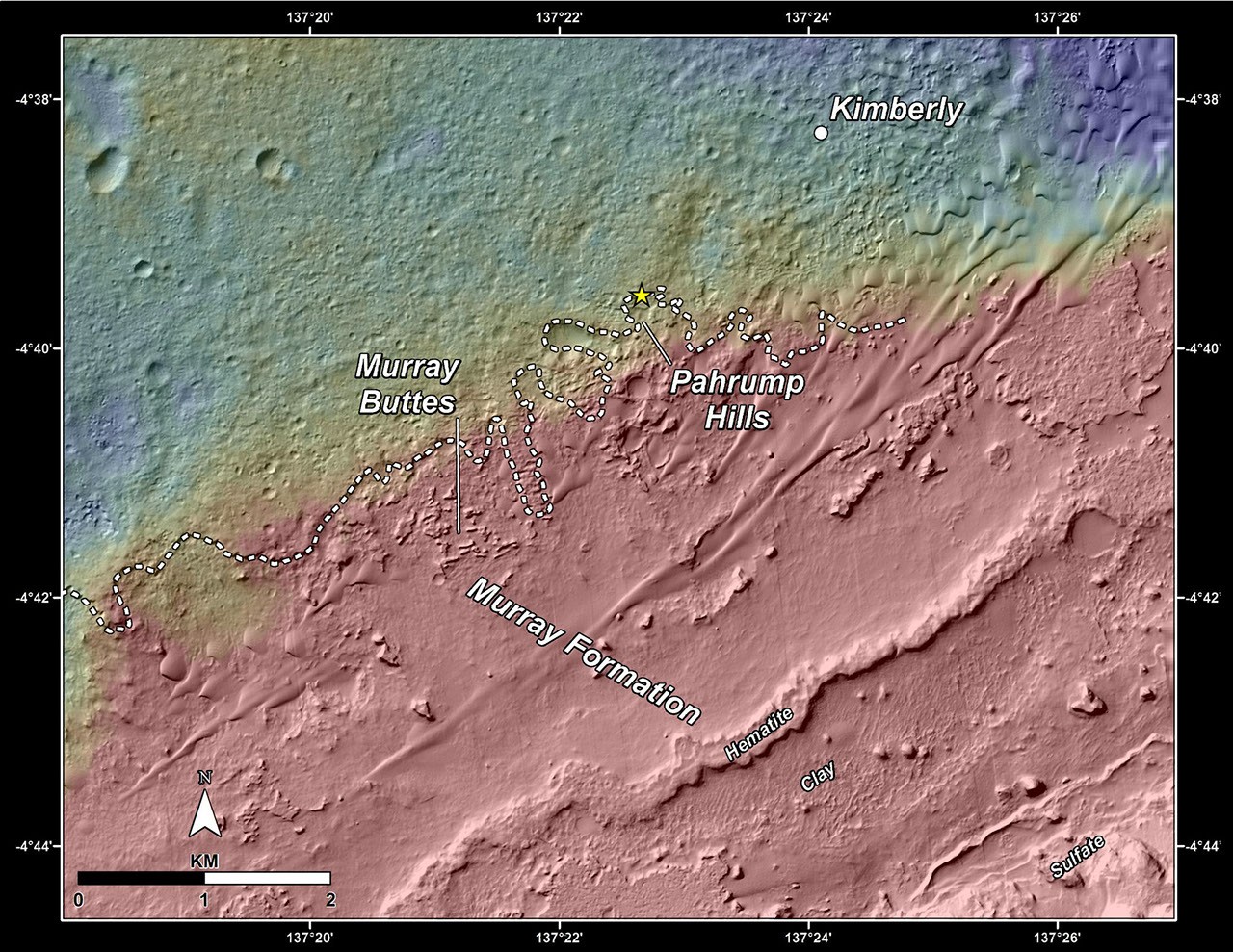 Slopes of Mount Sharp - NASA Science