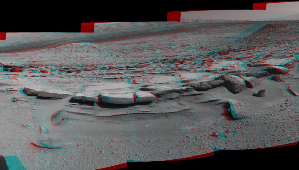 Panorama With Sandstone Outcrop Near 'The Kimberley' Waypoint (Stereo ...