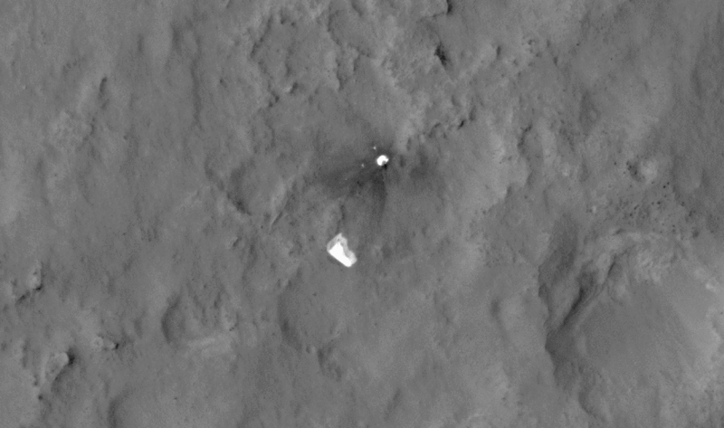 Changes in Scars From 2012 Mars Landing - NASA Science