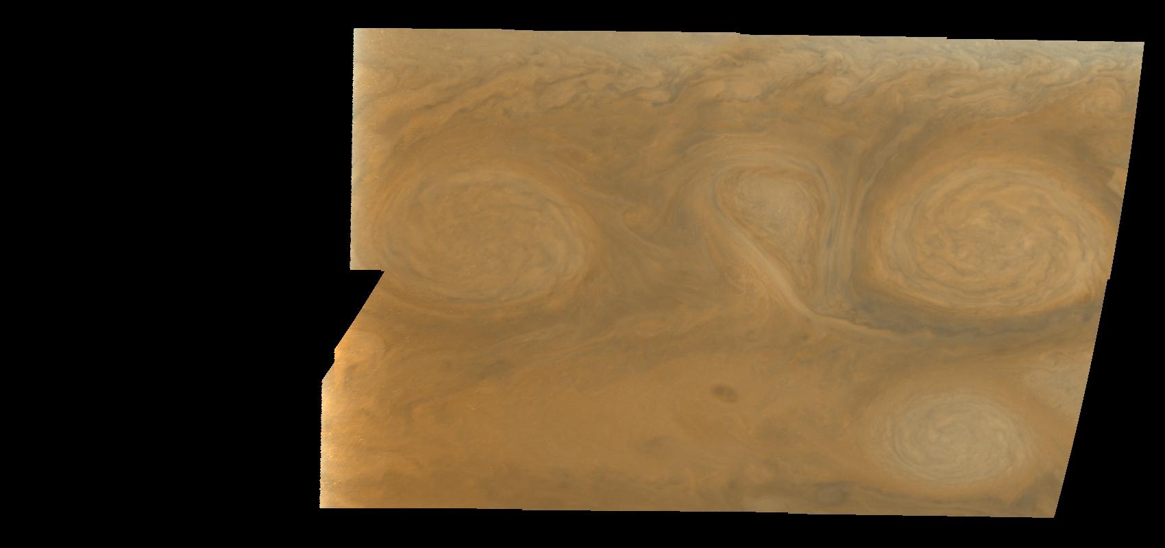 Jupiter's Long-lived White Ovals in True Color (Time Set 2) - NASA Science