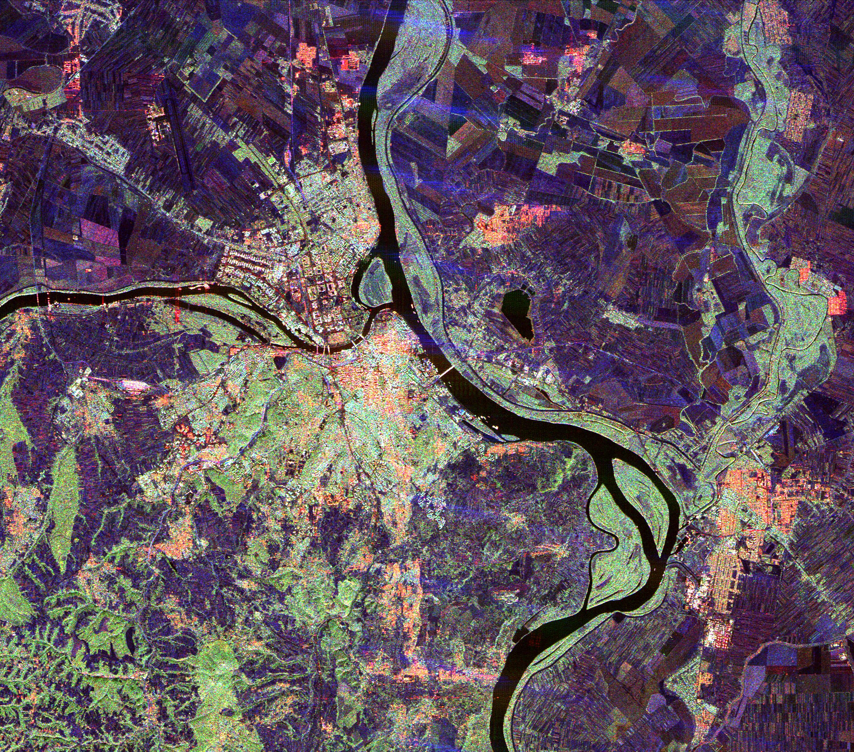Space Radar Image of Belgrade, Serbia - NASA Science