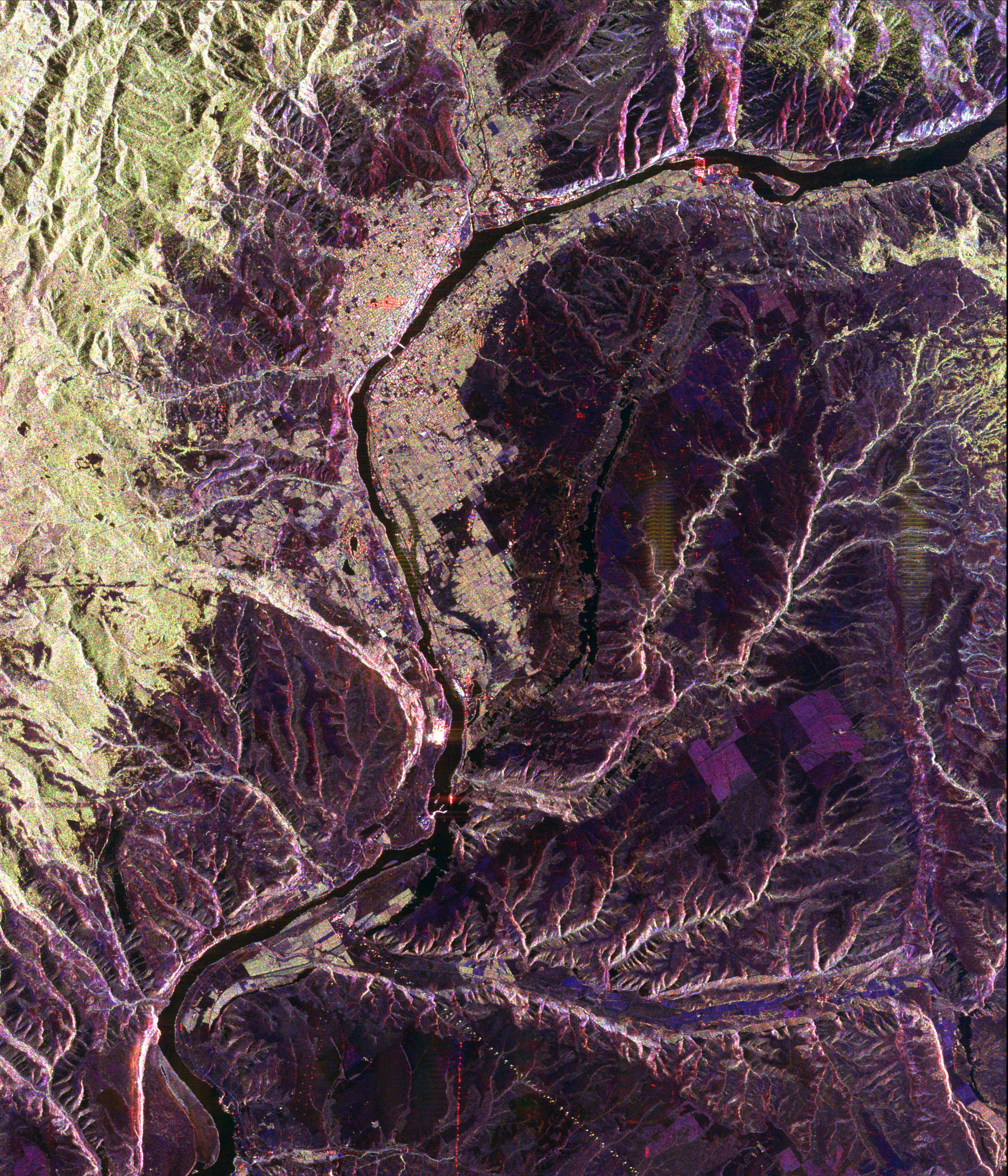 Space Radar Image of Wenatchee, Washington - NASA Science