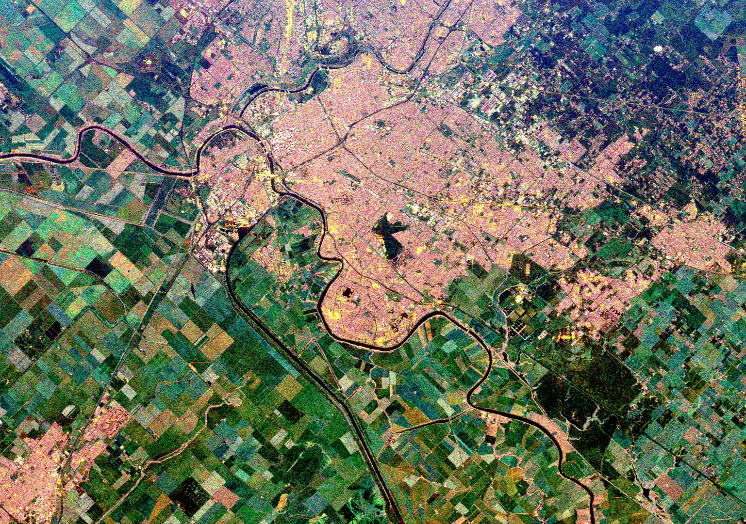Space Radar Image of Sacramento, California - NASA Science