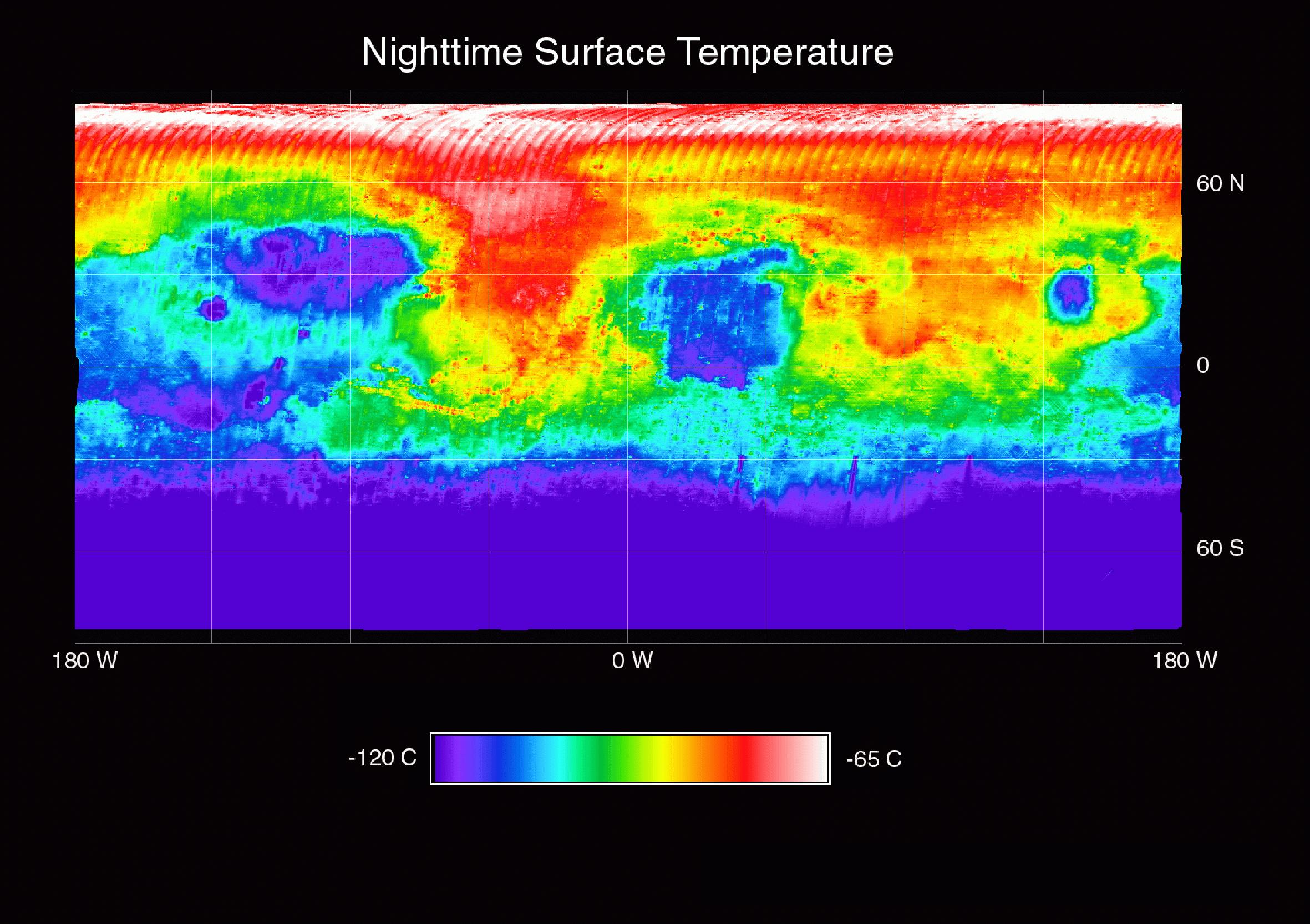 Temperature of the Martian Surface - NASA Science