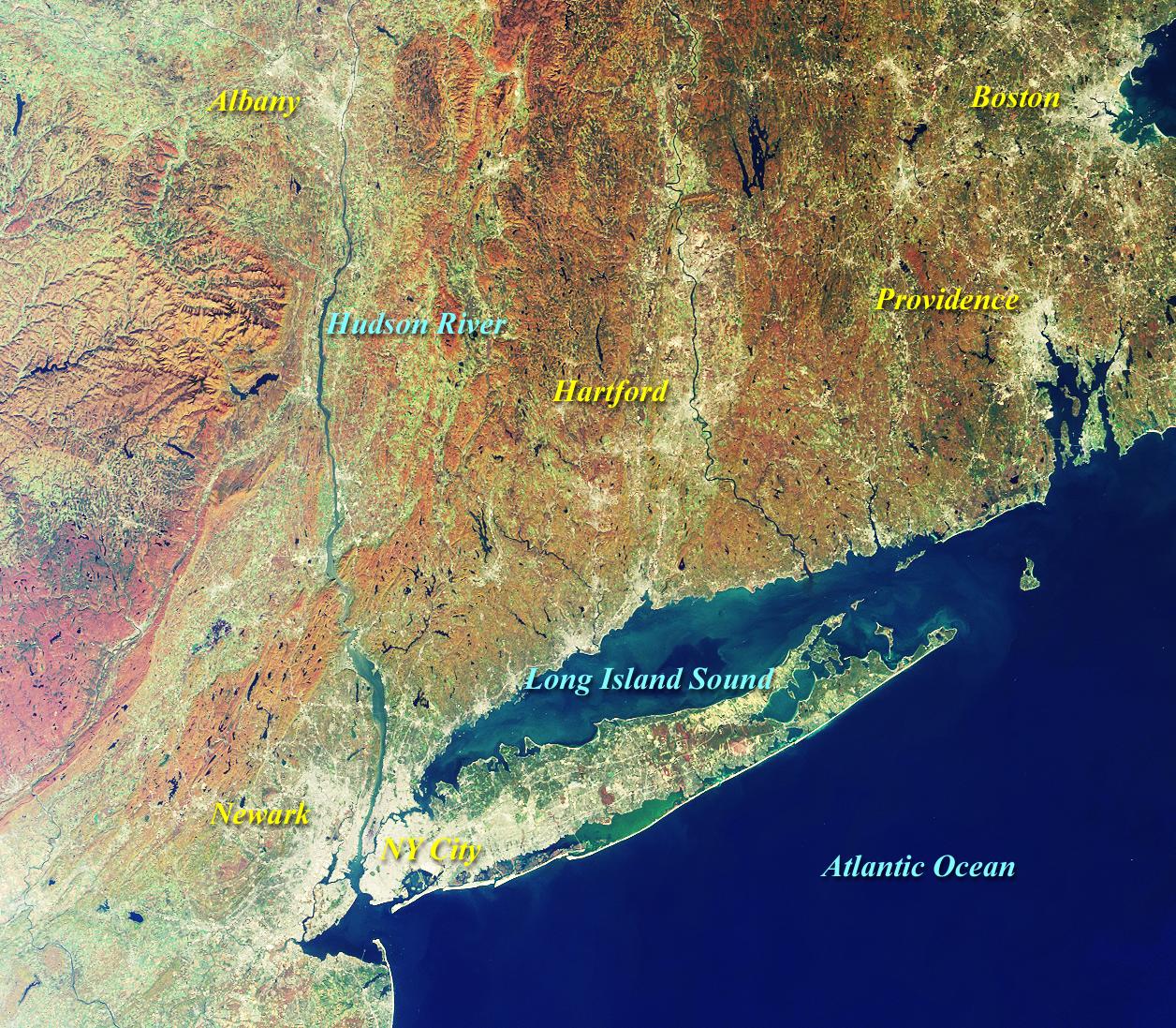 MISR Views New York and Southern New England - NASA Science