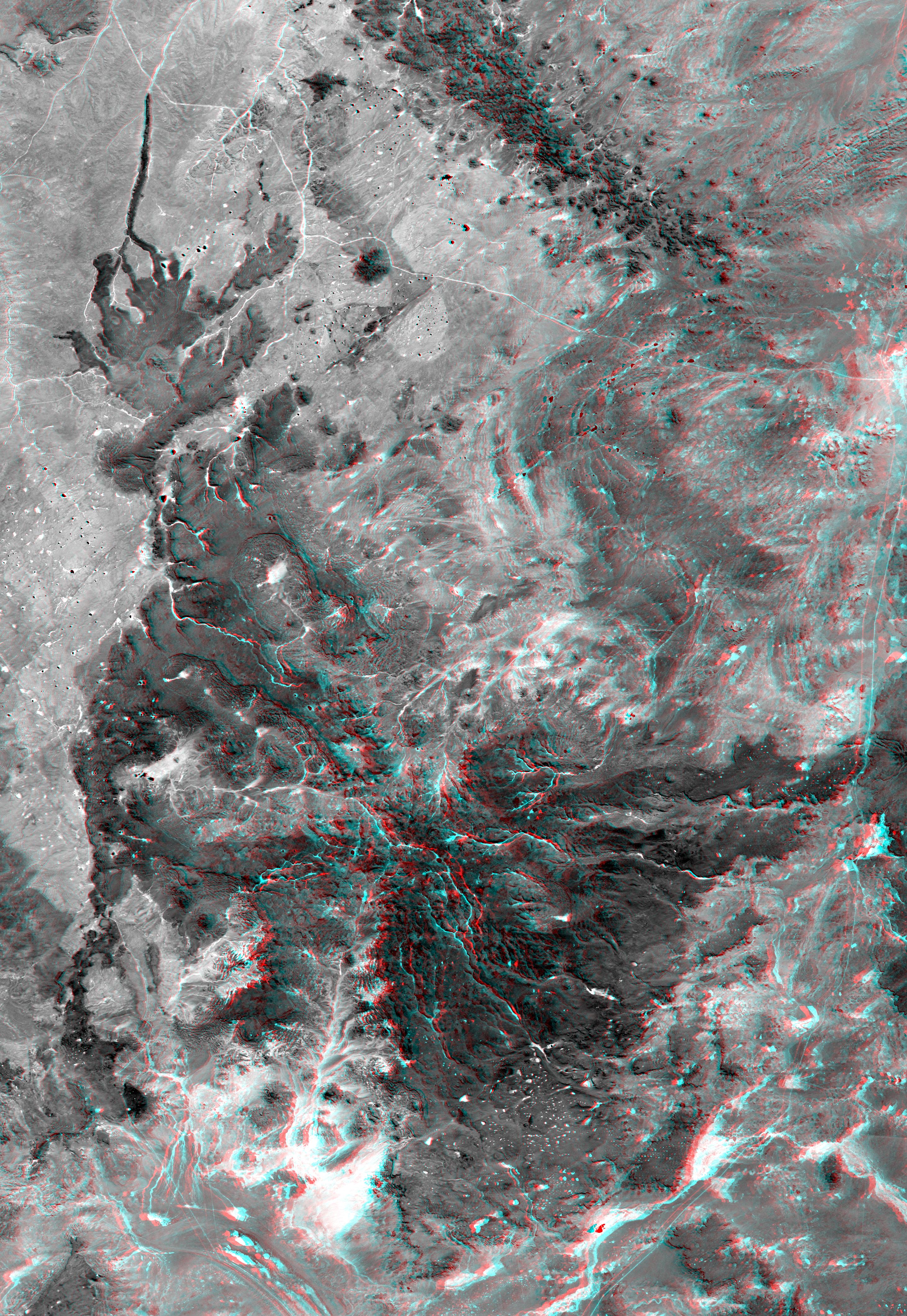 Anaglyph, Patagonia, Argentina - NASA Science
