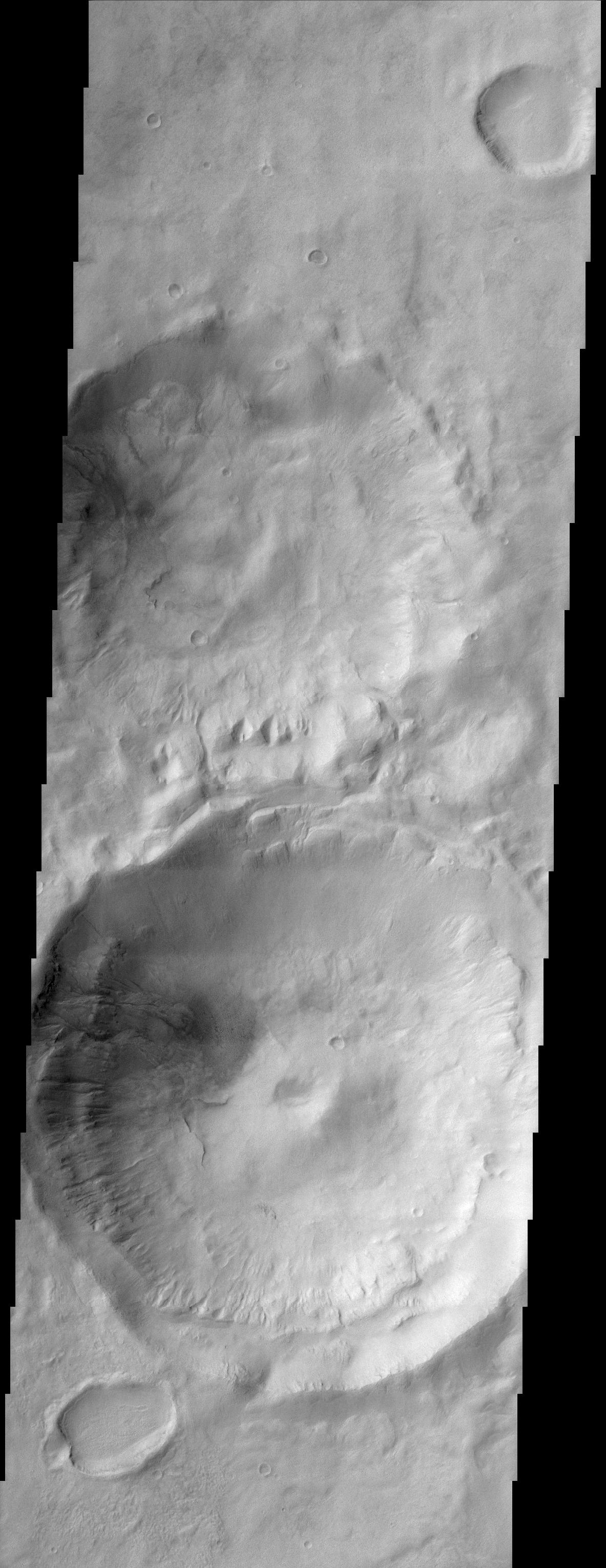 Gullied Craters 41°S - NASA Science