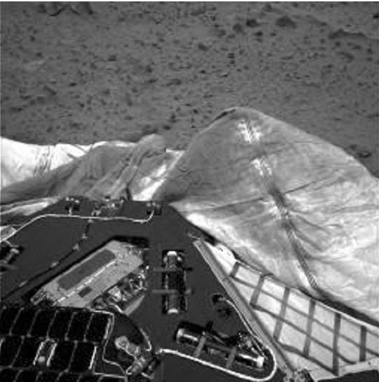 Airbag Deflates on Mars - NASA Science