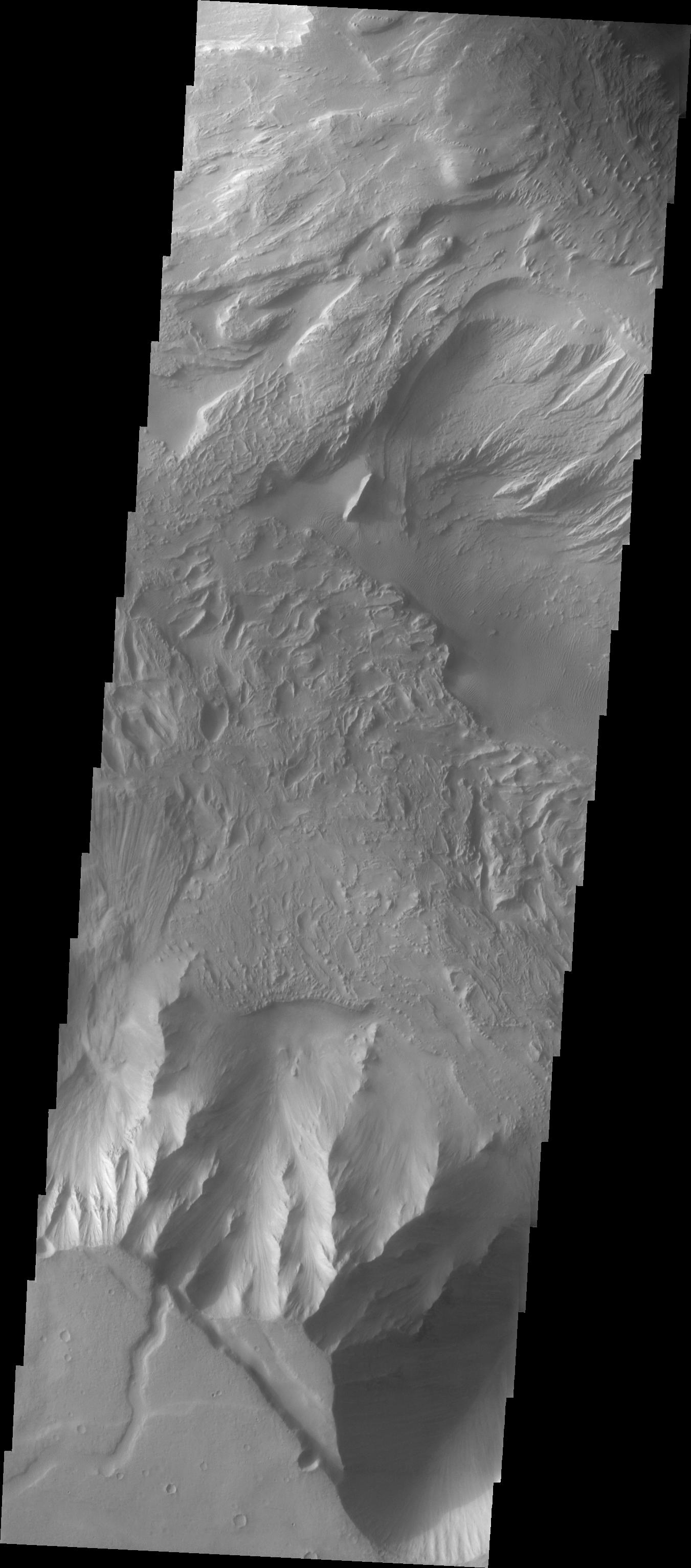 Candor Chasma Landslide - NASA Science