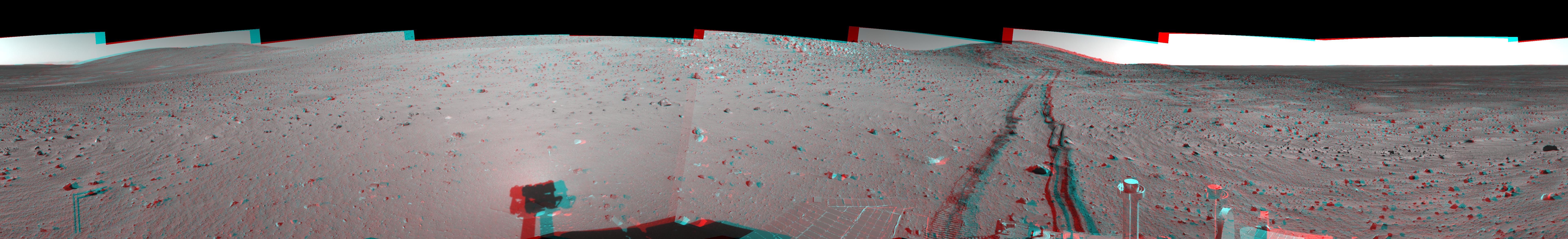 Track of Right-Wheel Drag (3-D) - NASA Science
