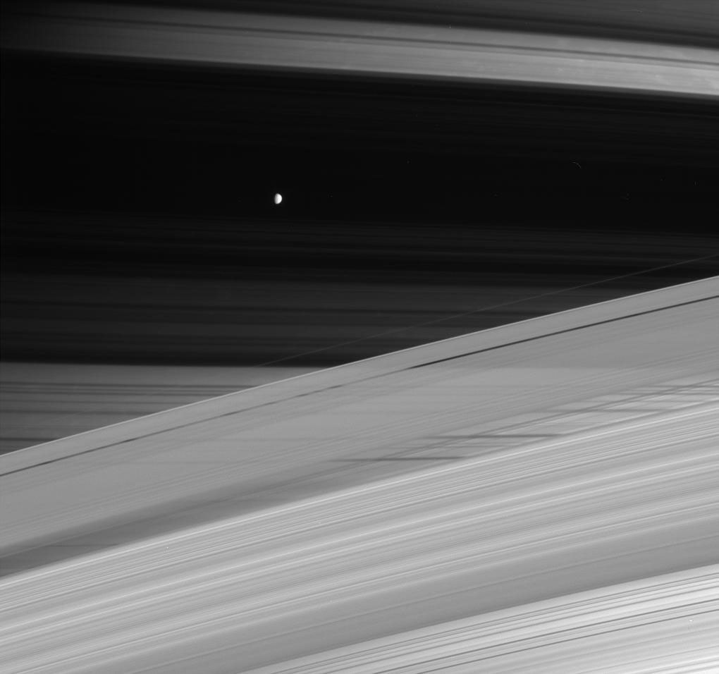Moon Against the Shadows - NASA Science