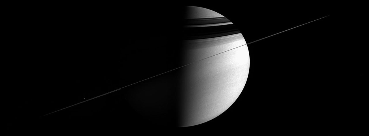 Slightly Sideways Saturn - NASA Science