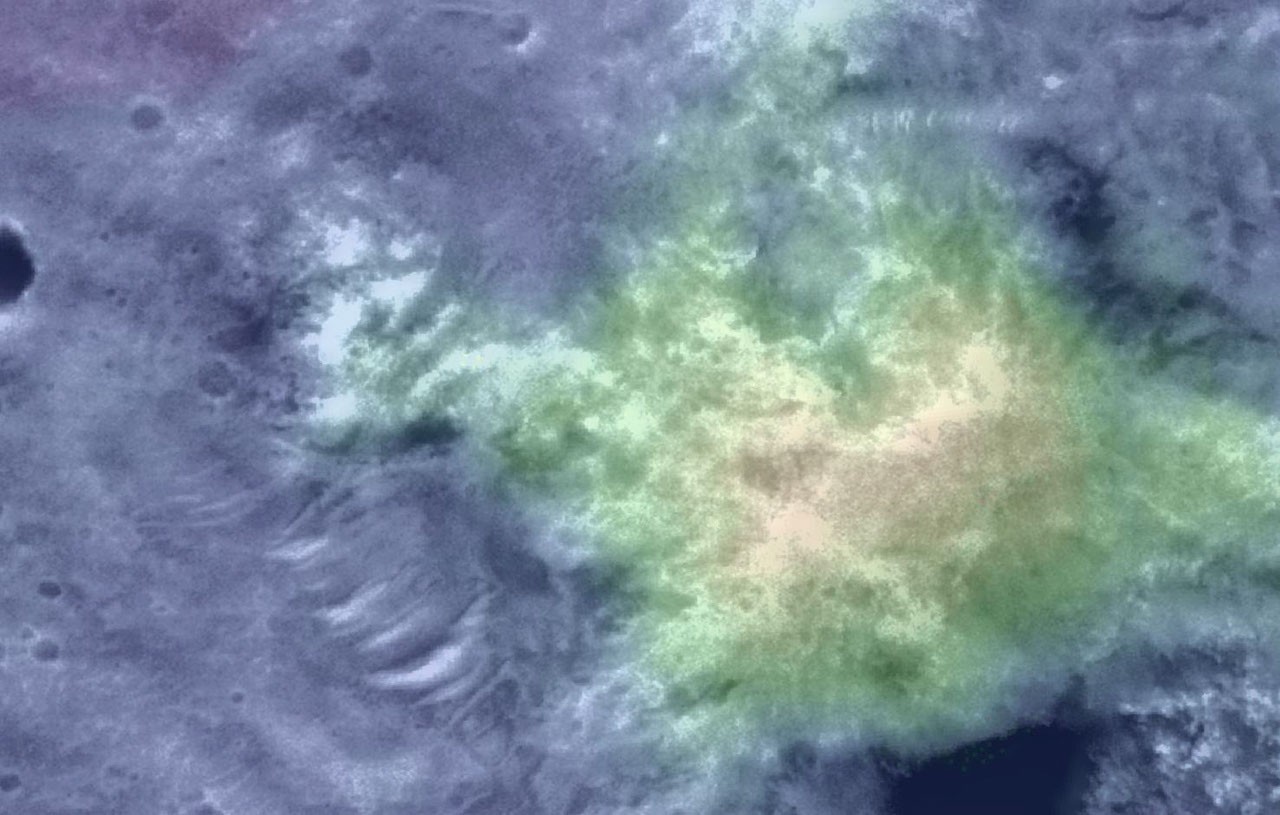 'Columbia Hills' Color Elevation Map - NASA Science