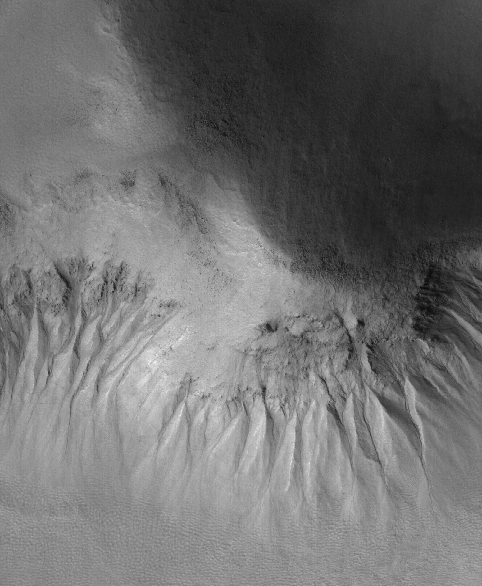 Gullied Slope - NASA Science