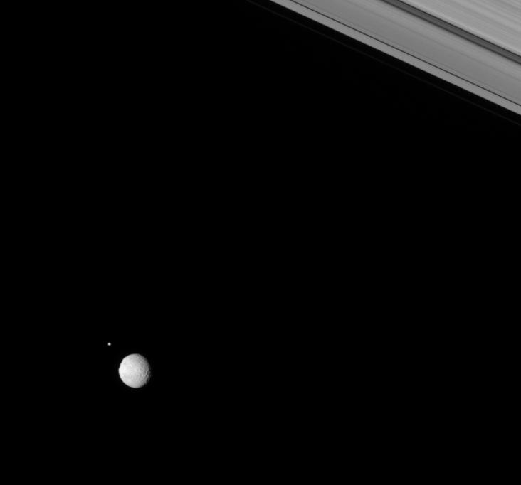 Helene and Mimas - NASA Science