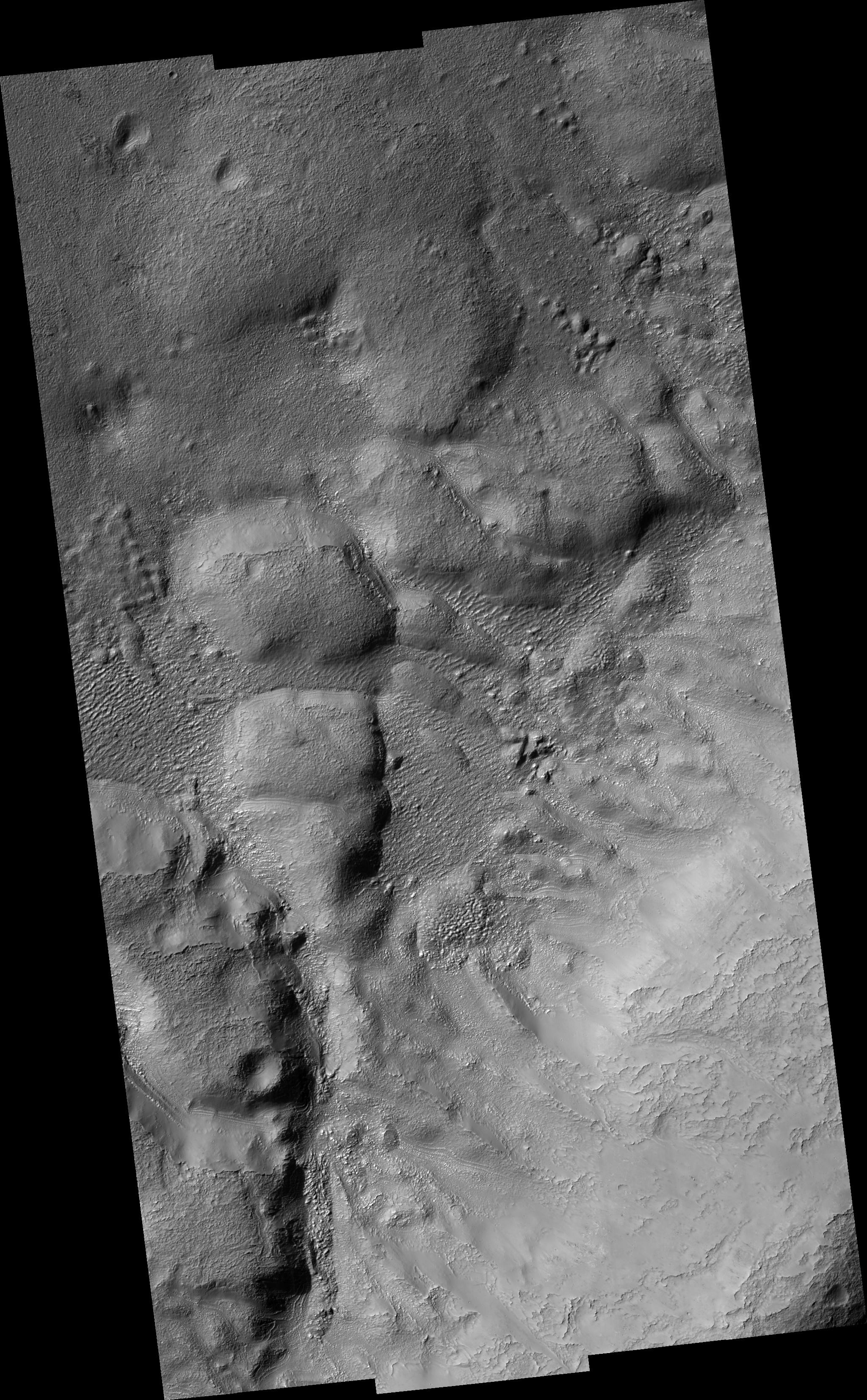 Mantling Material on Crater Floor - NASA Science