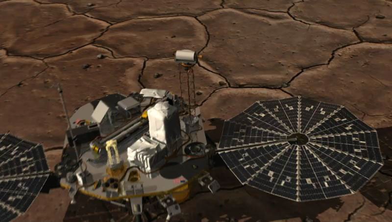 How Phoenix Gets a Look at its Footing - NASA Science