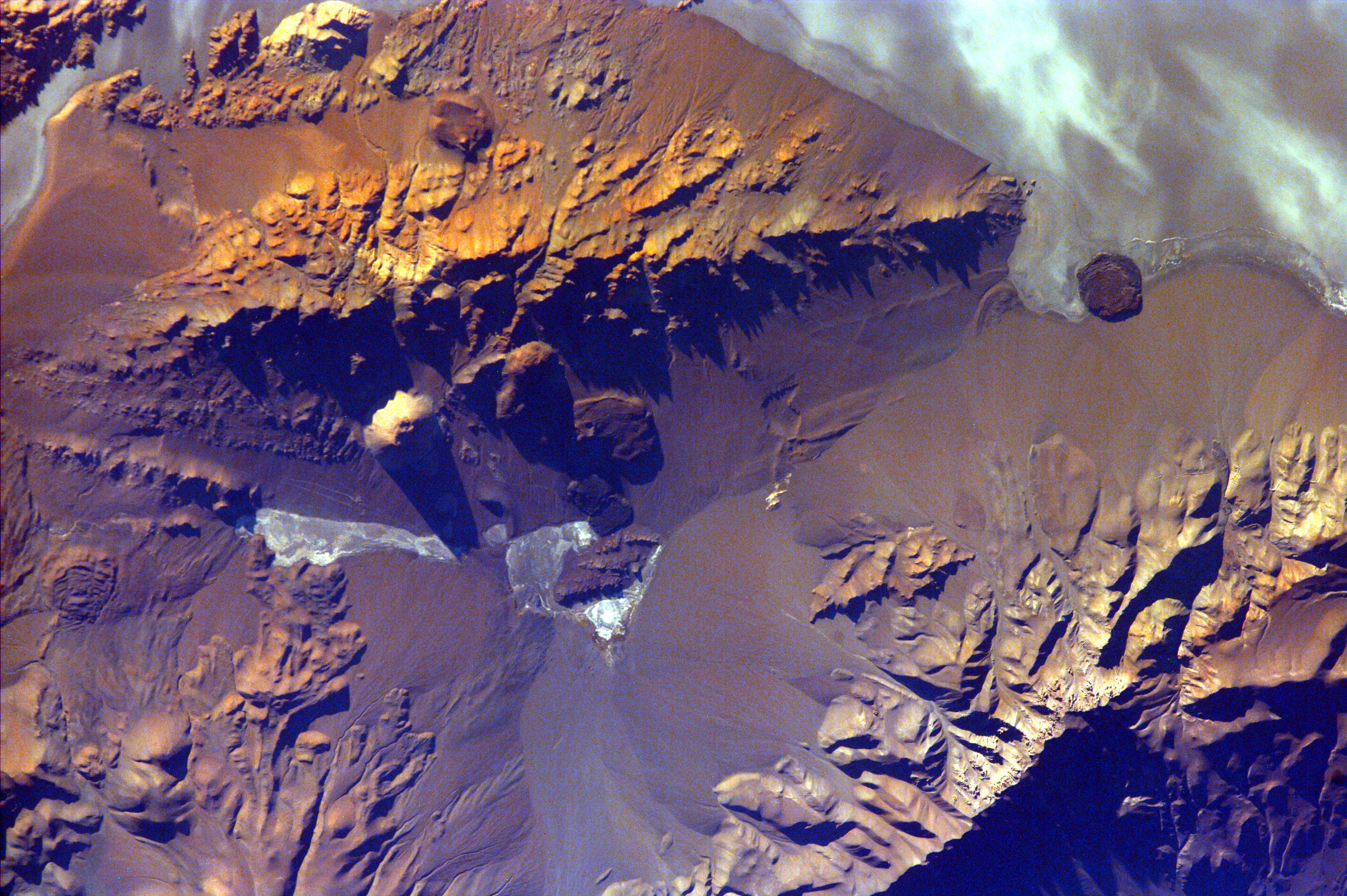 Aracar Volcano, Andes Mountains, Argentina near Chile Border - NASA Science