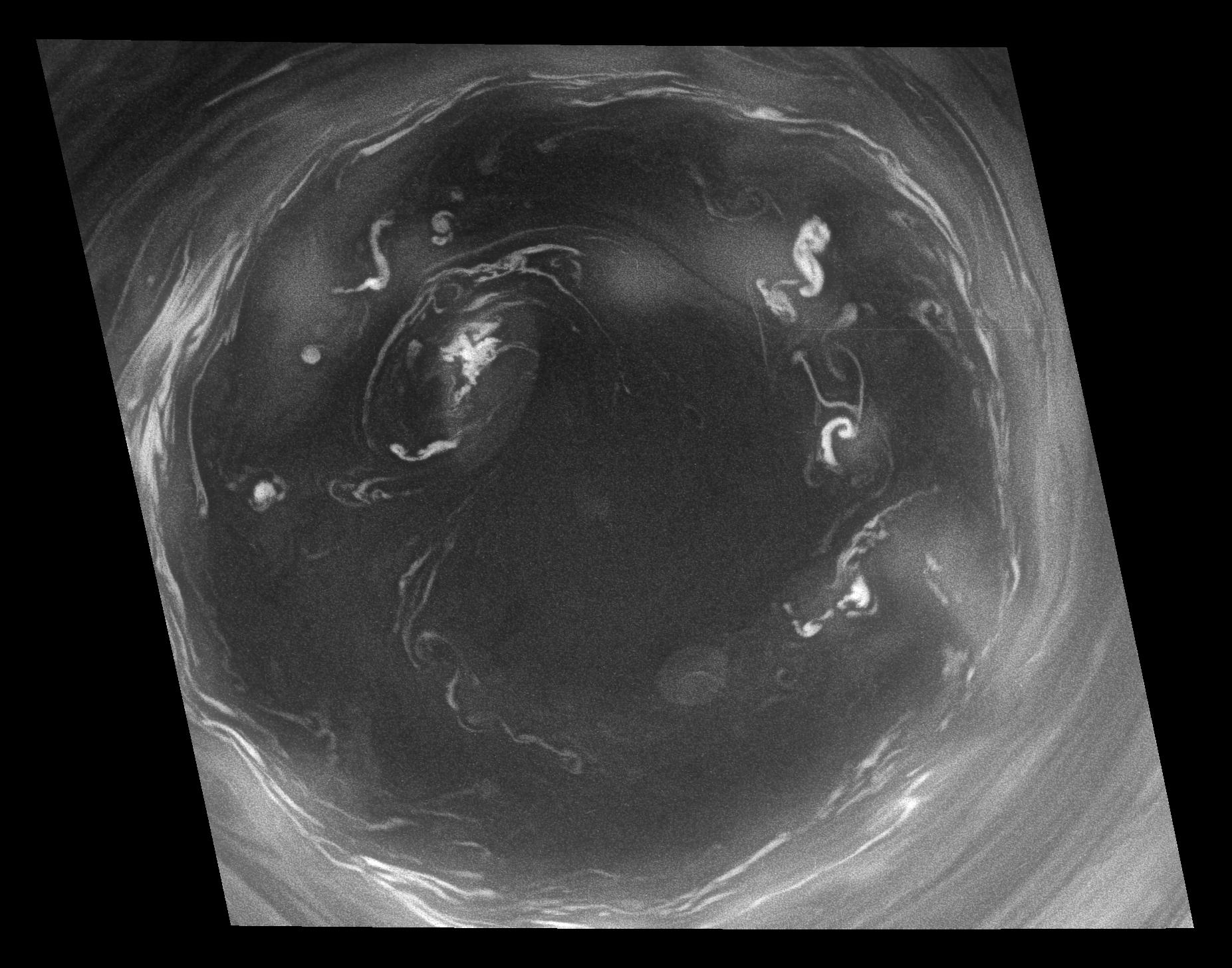 Convection in Saturn's Southern Vortex - NASA Science