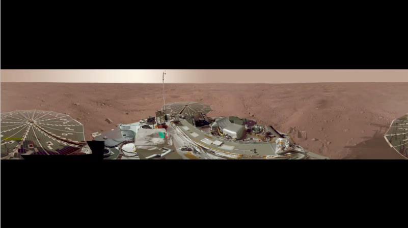 Full-Circle Color Panorama of Phoenix Lander Deck and Landing Site on ...