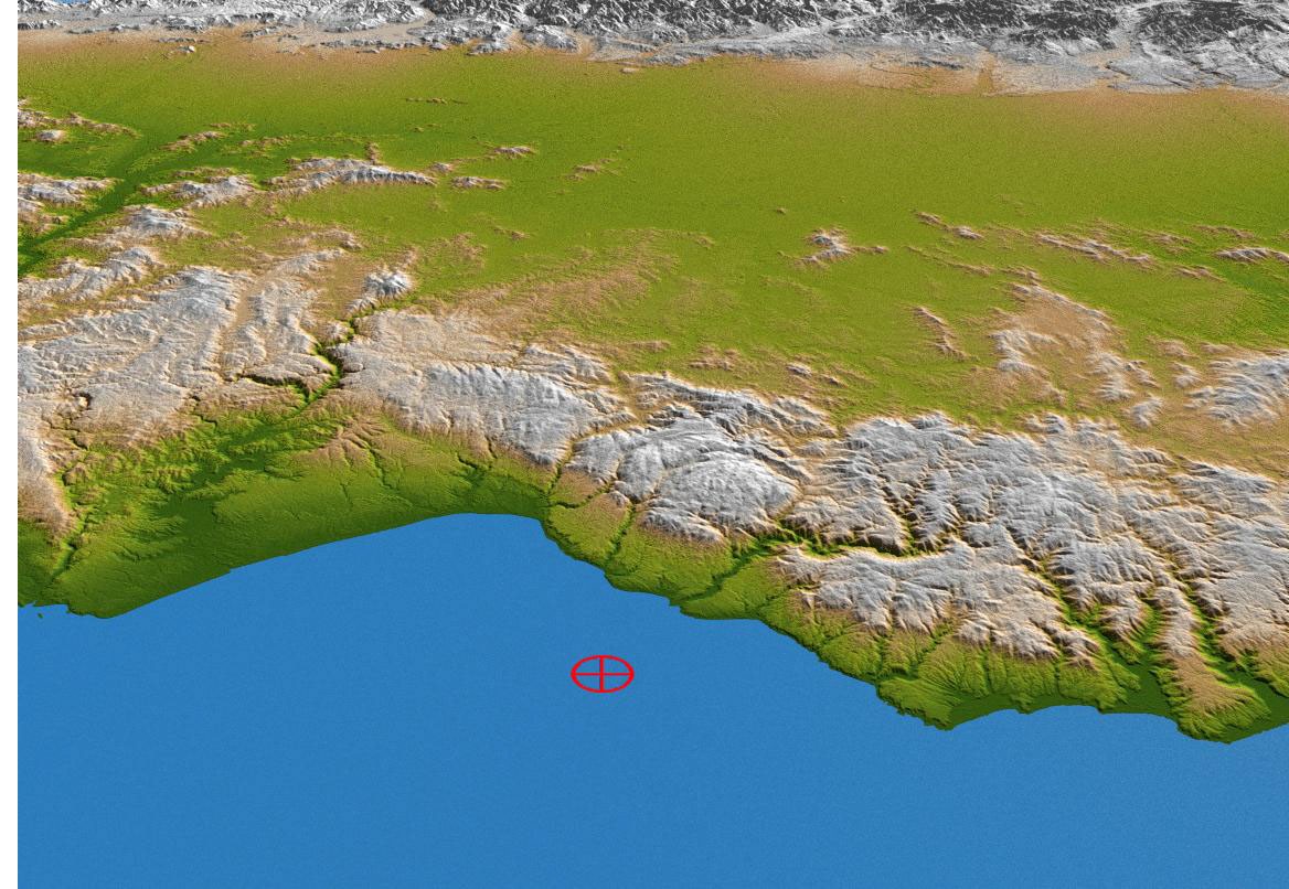 Coastal Chile (Perspective View) - NASA Science