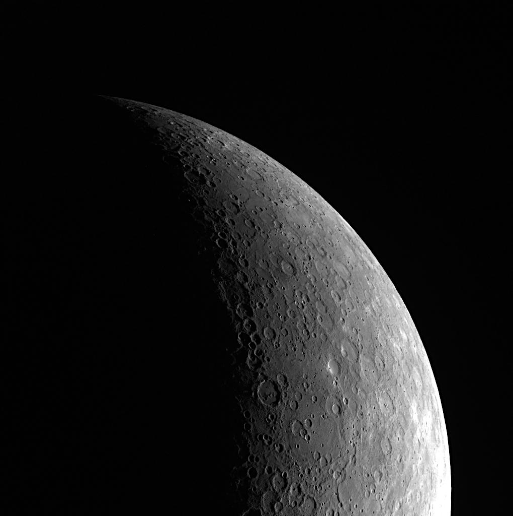 Crescent View of Mercury - NASA Science