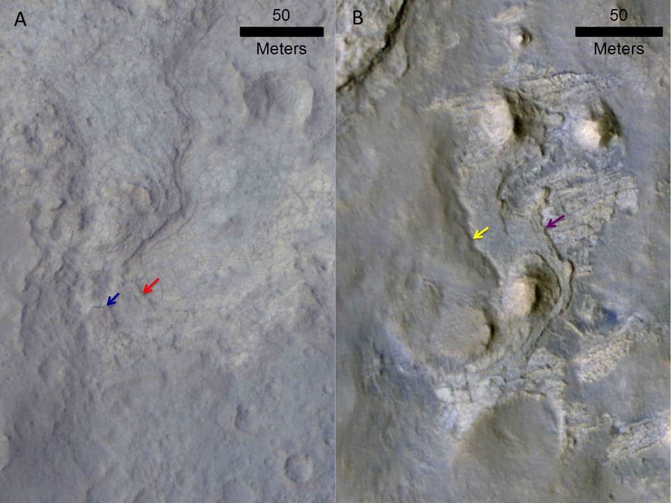 Erosion Patterns May Guide Mars Rover to Rocks Recently Exposed - NASA ...